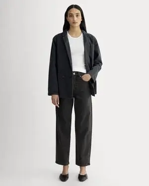 Everlane Way-High® Straight-Leg Jean 2.0 Washed Black | 27.5” Inseam